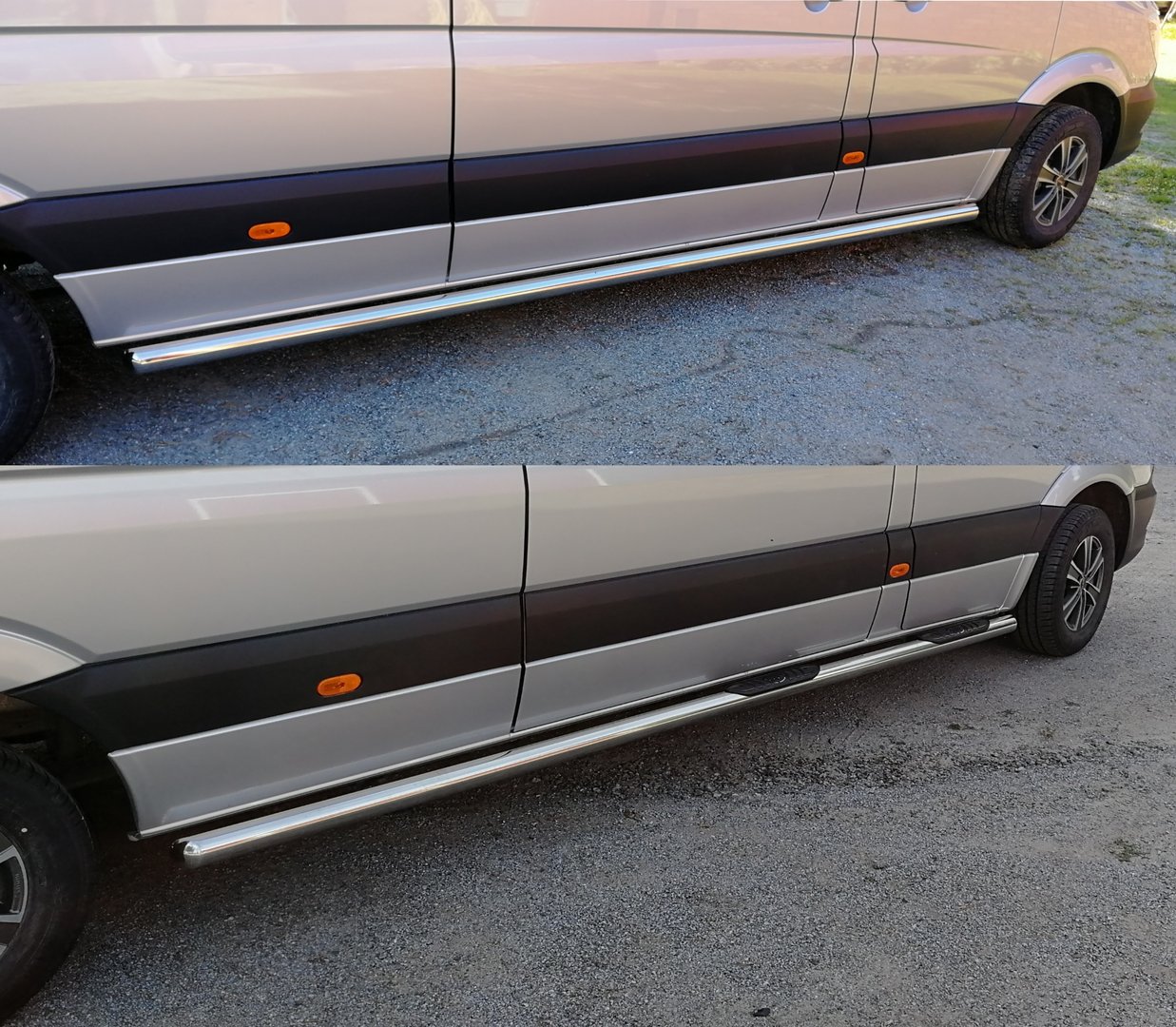 M-B Sprinter W906 Side bars 2-in-1 - Sprinter tuningparts