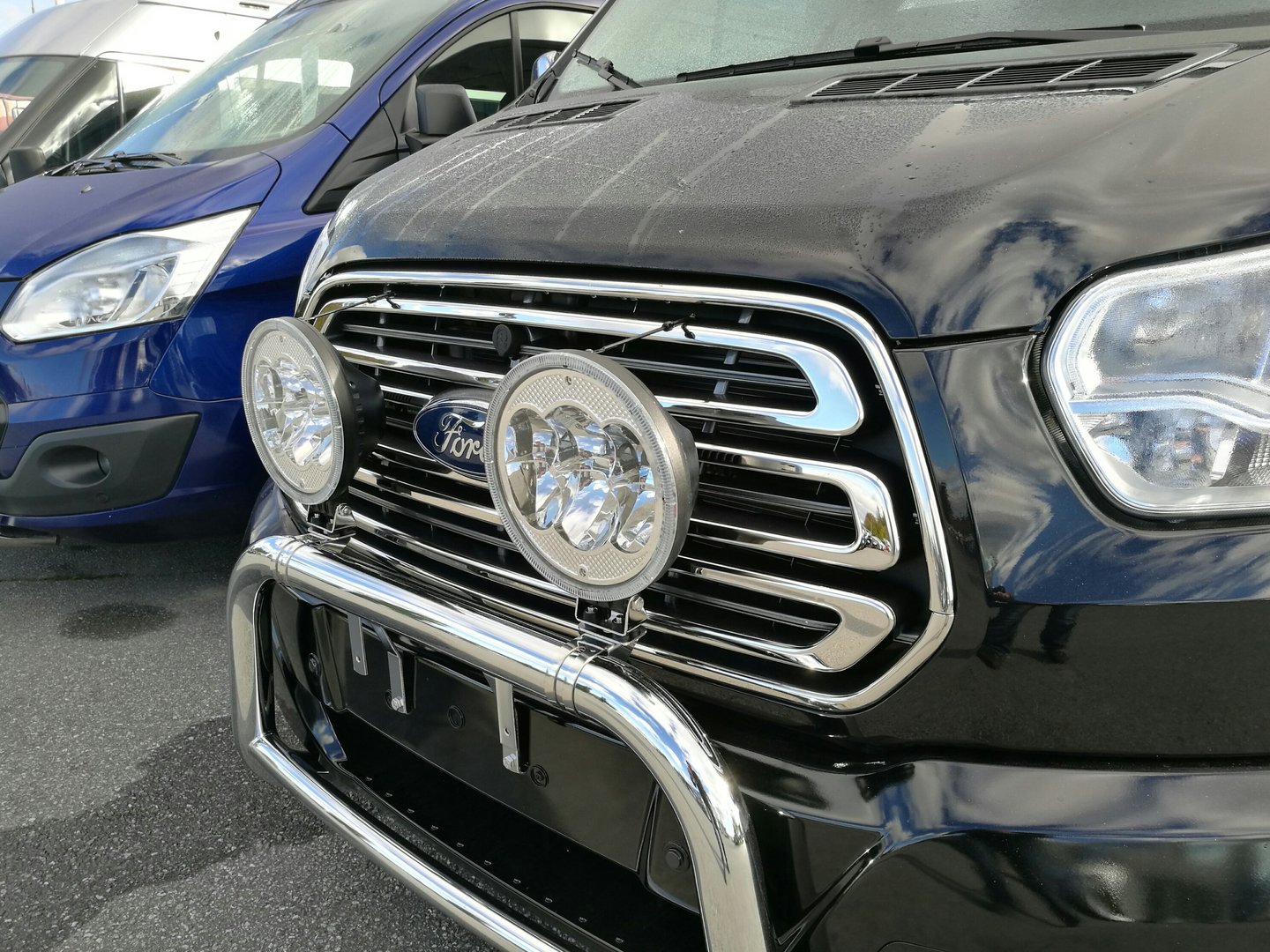 Ford Transit Van Front grille trims -Tuning parts for Ford Van-