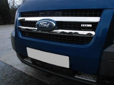 Ford Transit Front grille trims -Tuning parts for vans -KM-Parts-