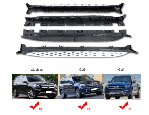 M-B X166 GL / GLS Side steps - GL side steps