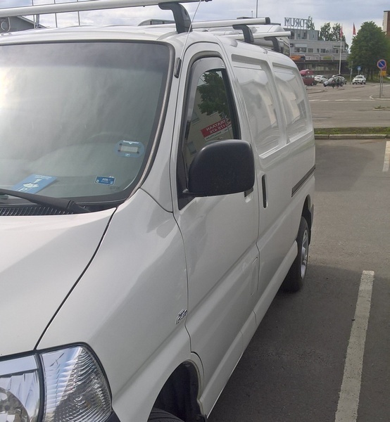 Toyota Hiace Side window deflectors -Tuning parts for Hiace-