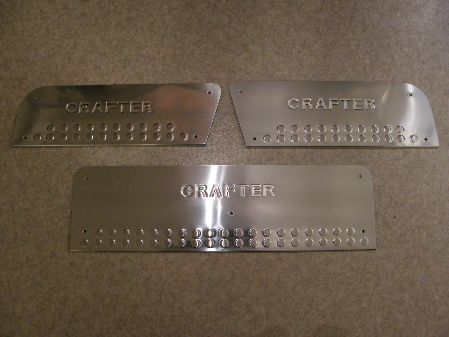 VW Crafter Door step covers -KM-Parts - Tuningparts for vans-