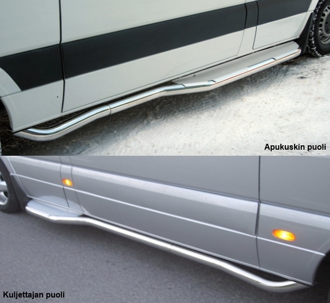 VW Crafter Design Side steps - Tuningparts for Crafters-