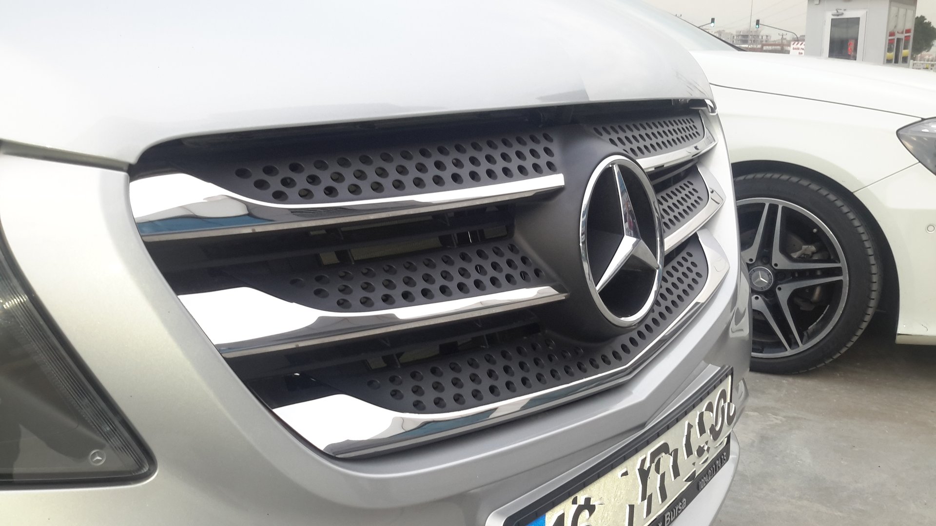 M-B Vito W447 Chrome front grille - Vito W447 Tuning grille