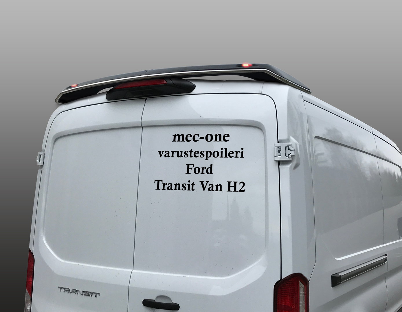 Ford Transit Van Rear spoiler H2 -Tuning parts to Transit vans-