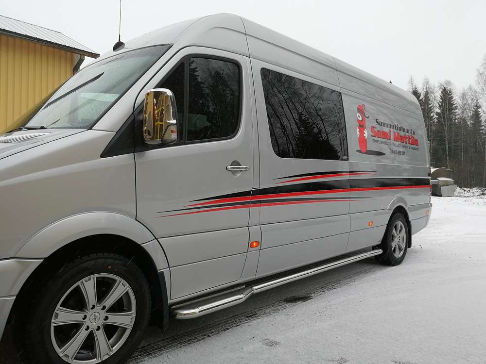 VW Crafter Style Side steps -Tuningparts for vans - KM-Parts-