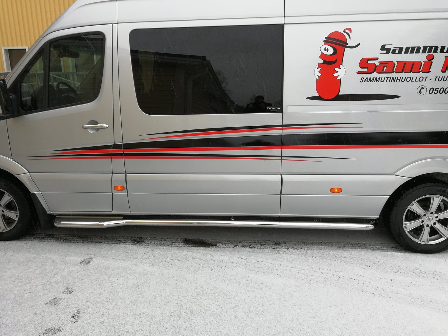 VW Crafter Style Side steps -Tuningparts for vans - KM-Parts-
