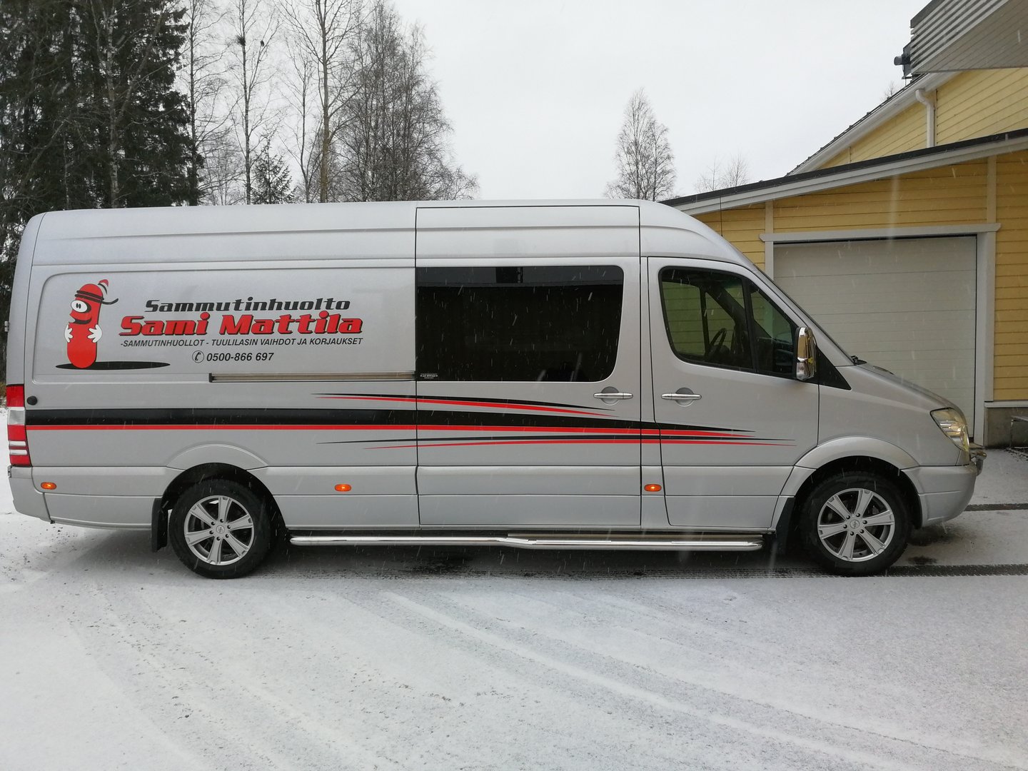 VW Crafter Style Side steps -Tuningparts for vans - KM-Parts-