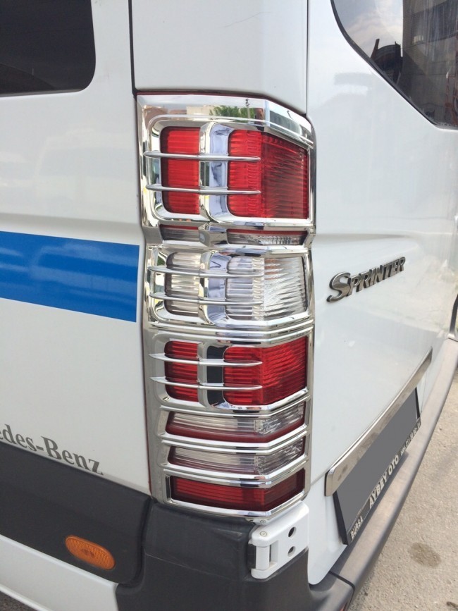 M-B Sprinter W906 Tail light chrome frame - KM-Parts - tuning