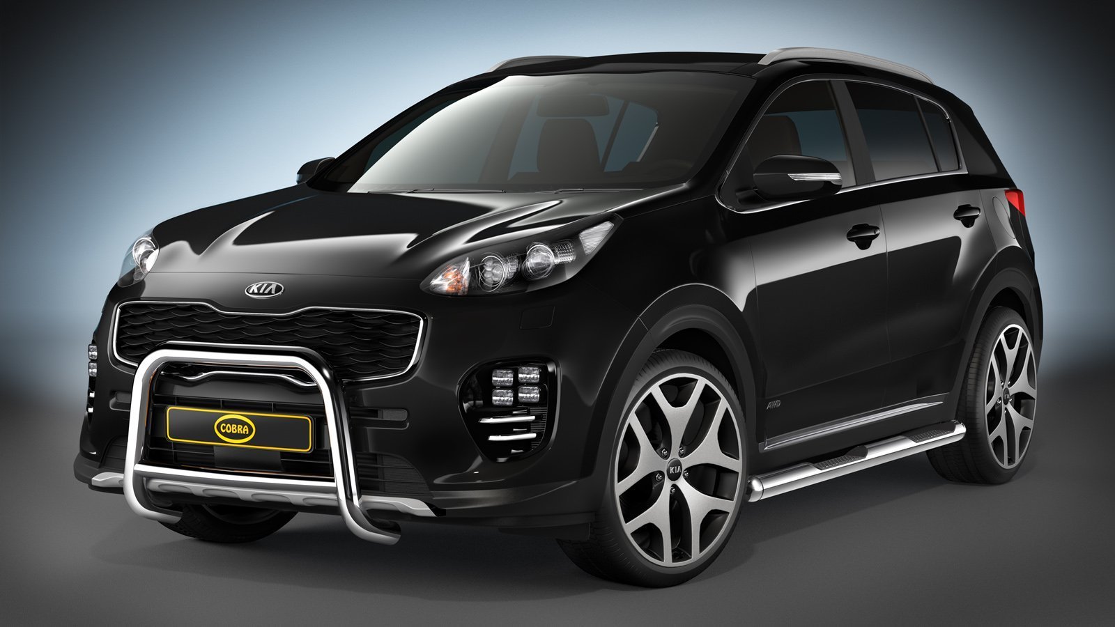 Kia Sportage Side bars 2016-2021 -Tuning parts for Kia-