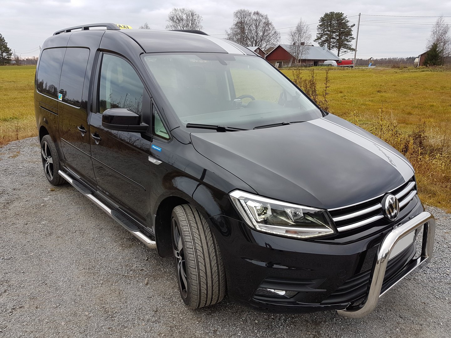 VW Caddy Maxi Side bars (Omtec) - Tuning parts for Caddy