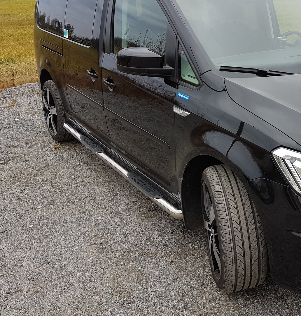 VW Caddy Maxi Side bars (Omtec) - Tuning parts for Caddy