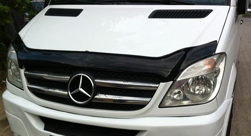 M-B Sprinter W906 Hood bonnet deflectors -KM-Parts - Tuningparts-