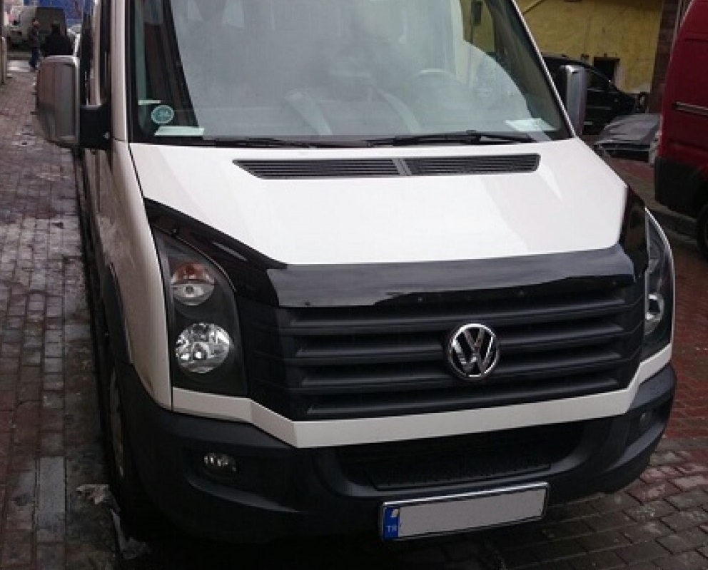 VW Crafter Hood bonnet deflectors - Crafter Tuning parts-