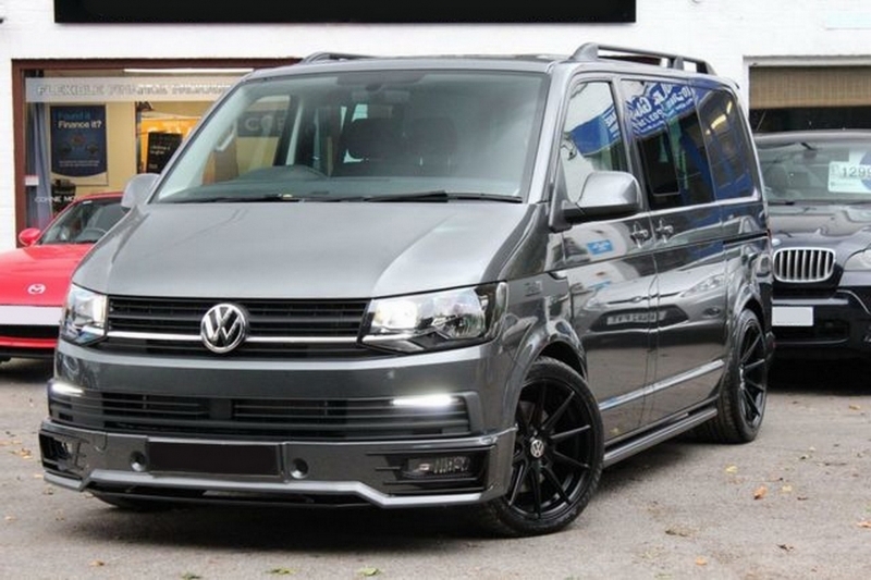 VW Transporter T6 Sportline front skirt - T6 Tuning spoiler