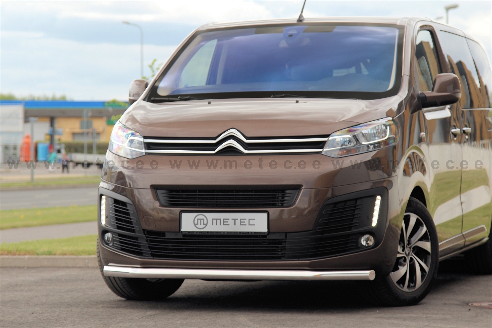 Citroen Jumpy Front bumber protection bar 2016-> -Tuningparts