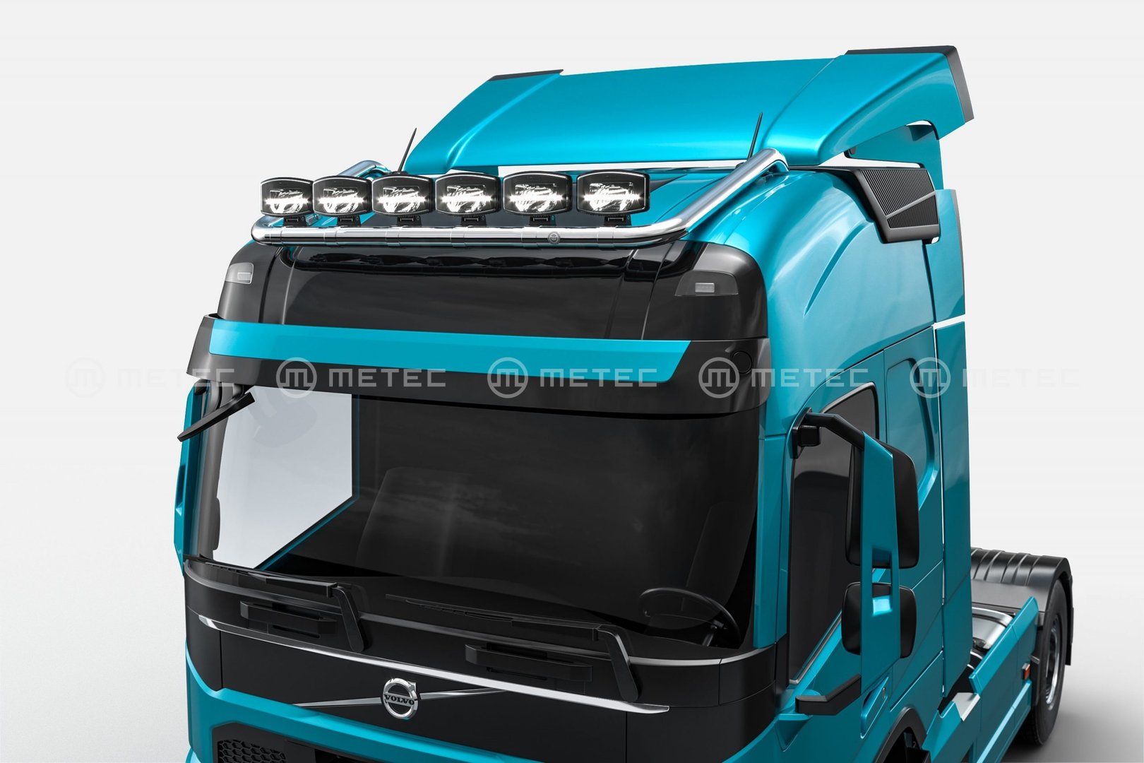 Volvo FH 4 light rail to front (Wide) - Volvo FH Light bar