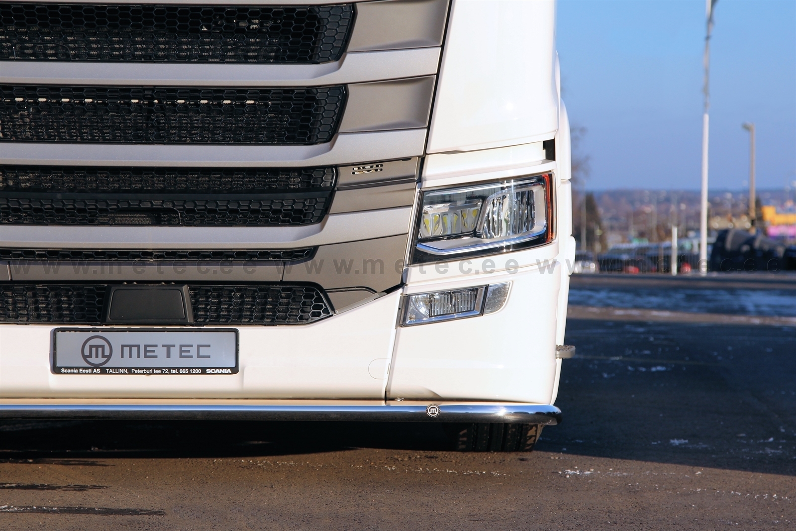 Scania R 2017-> Frontbumber protection bar - Scania Citybar