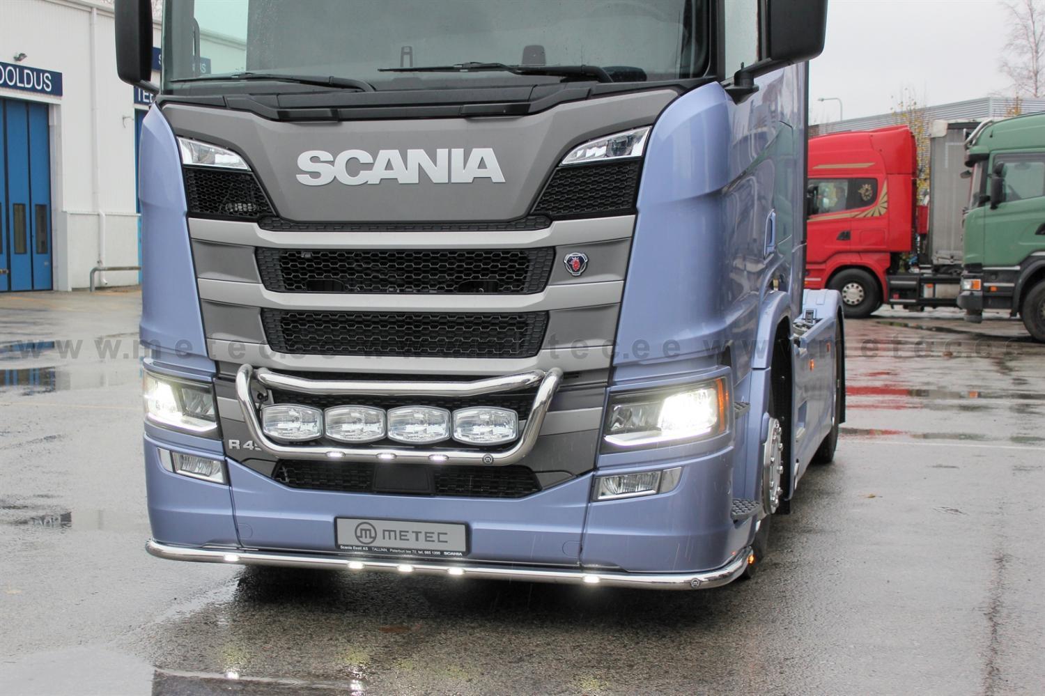 Scania R 2017 LED-Frontbumber protection bar (high bumper)