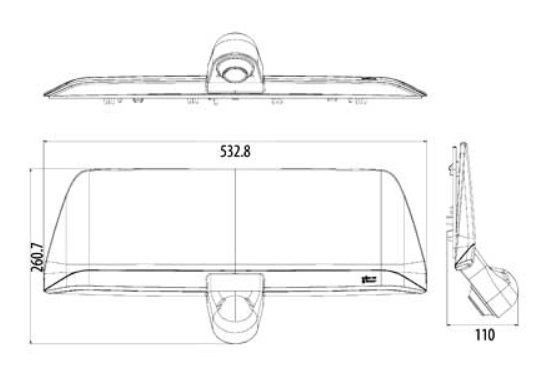 VW Crafter 2017-> Rear view camera -Tuning parts for New Crafter