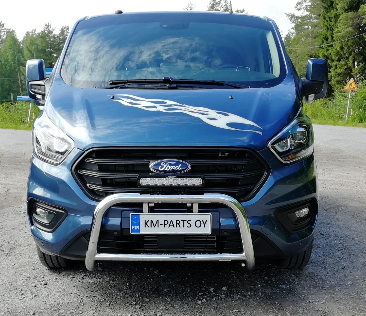 Ford Transit Custom EU - Valorauta KM-Parts Ford Custom Tuning