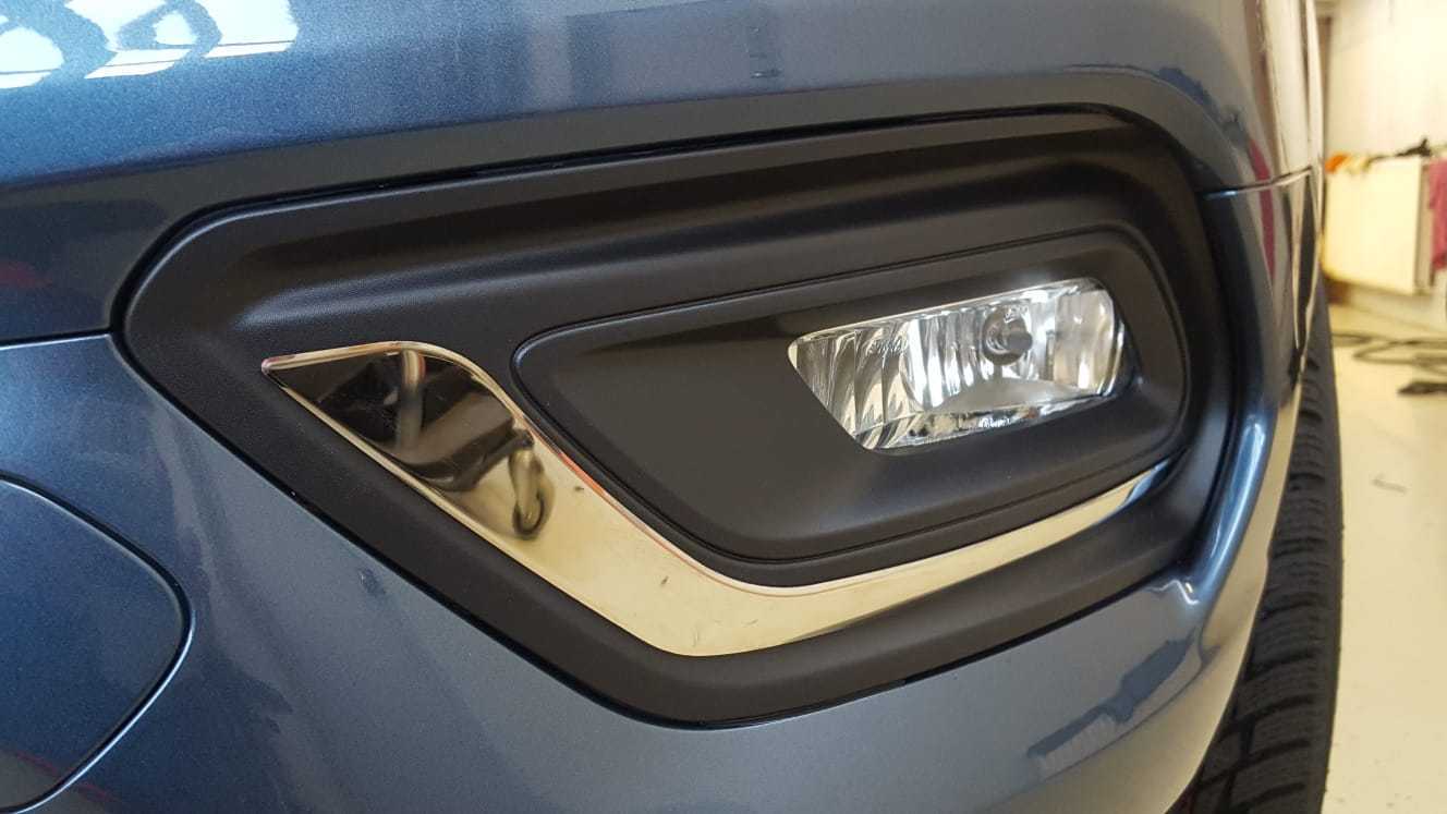 Ford Transit Custom Fog Light chrom trims 2018 - Transit Custom