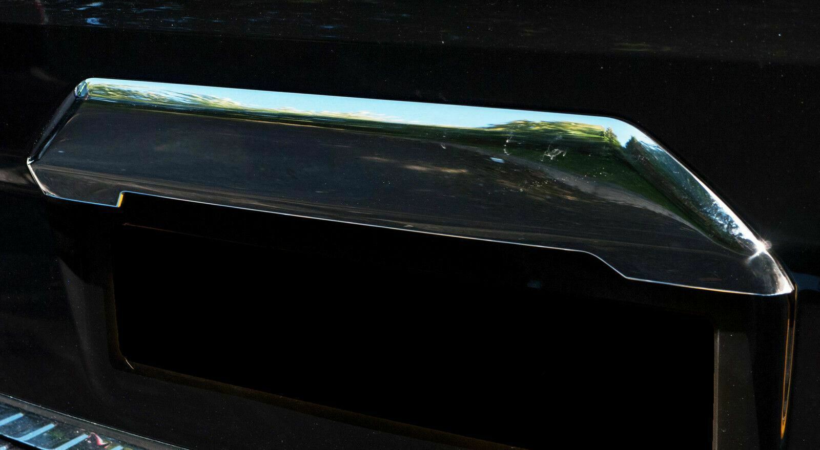 Ford Transit Custom Chrome trim above register plate - Tuning