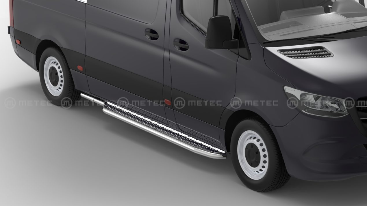 M-B Sprinter W906 "Tour" side steps - W906 Stepping pads