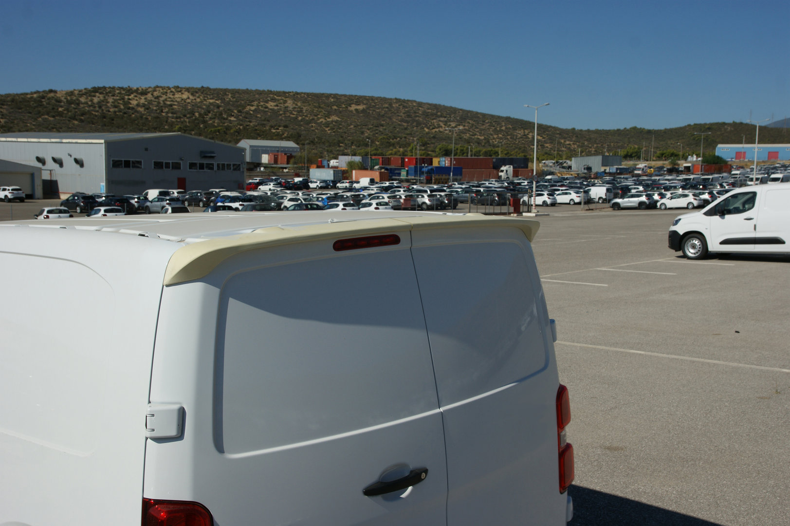 Citroen Jumpy Rear spoiler 2016-> - jumpy spoiler