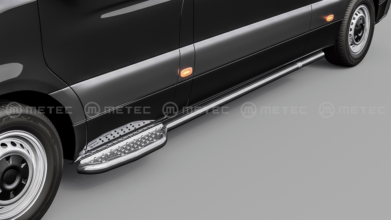 VW Crafter "Tour" side steps L2 (Metec) - Crafter Stepping pads