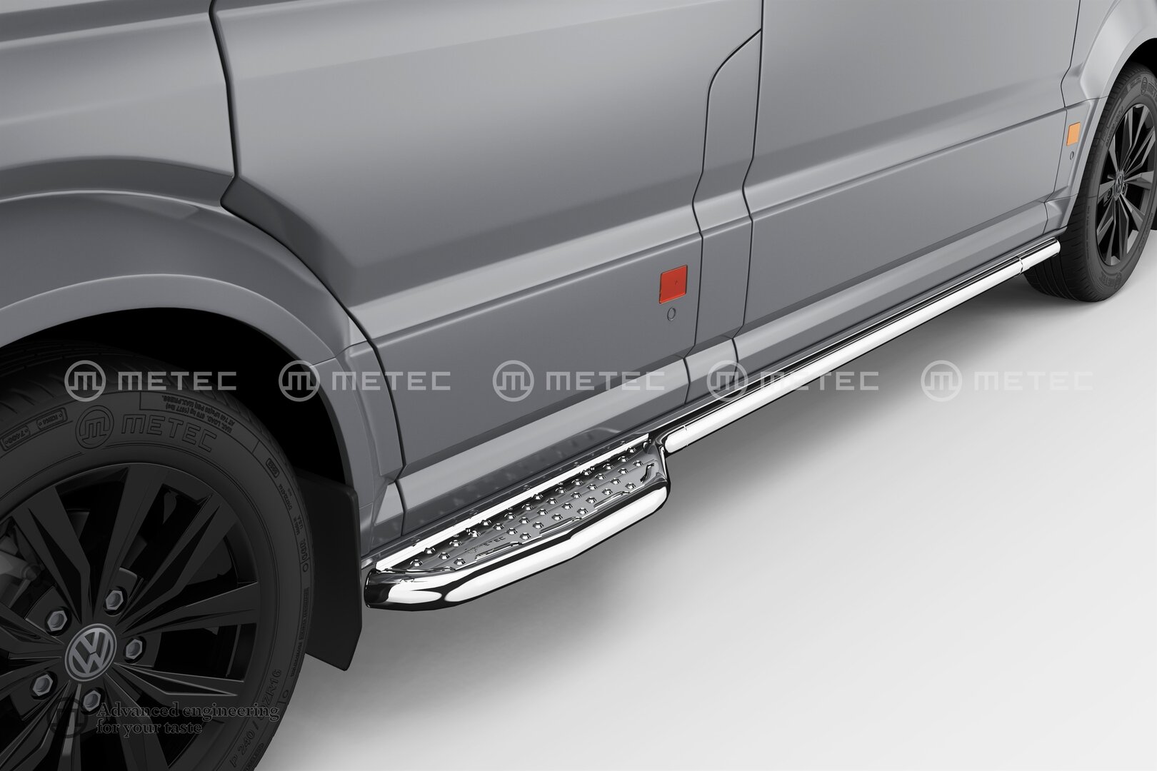 VW Crafter "Tour" side steps L2 (Metec) - Crafter Stepping pads