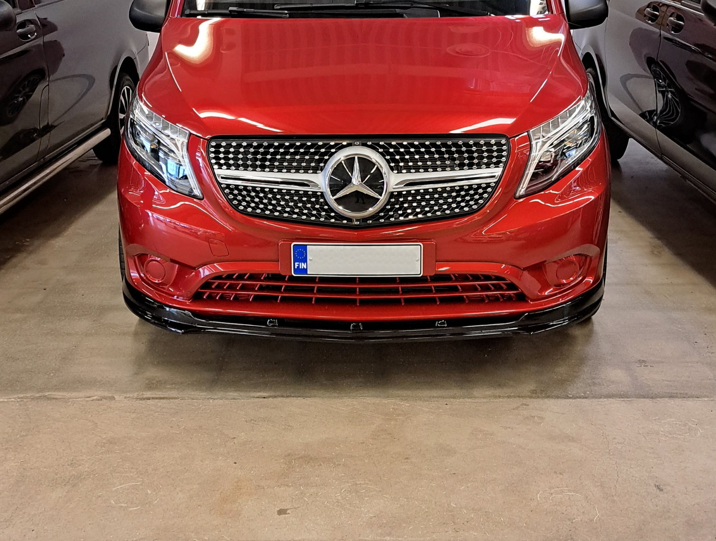 M-B Vito W447 Front Spoiler - M-B Vito W447 Front splitter