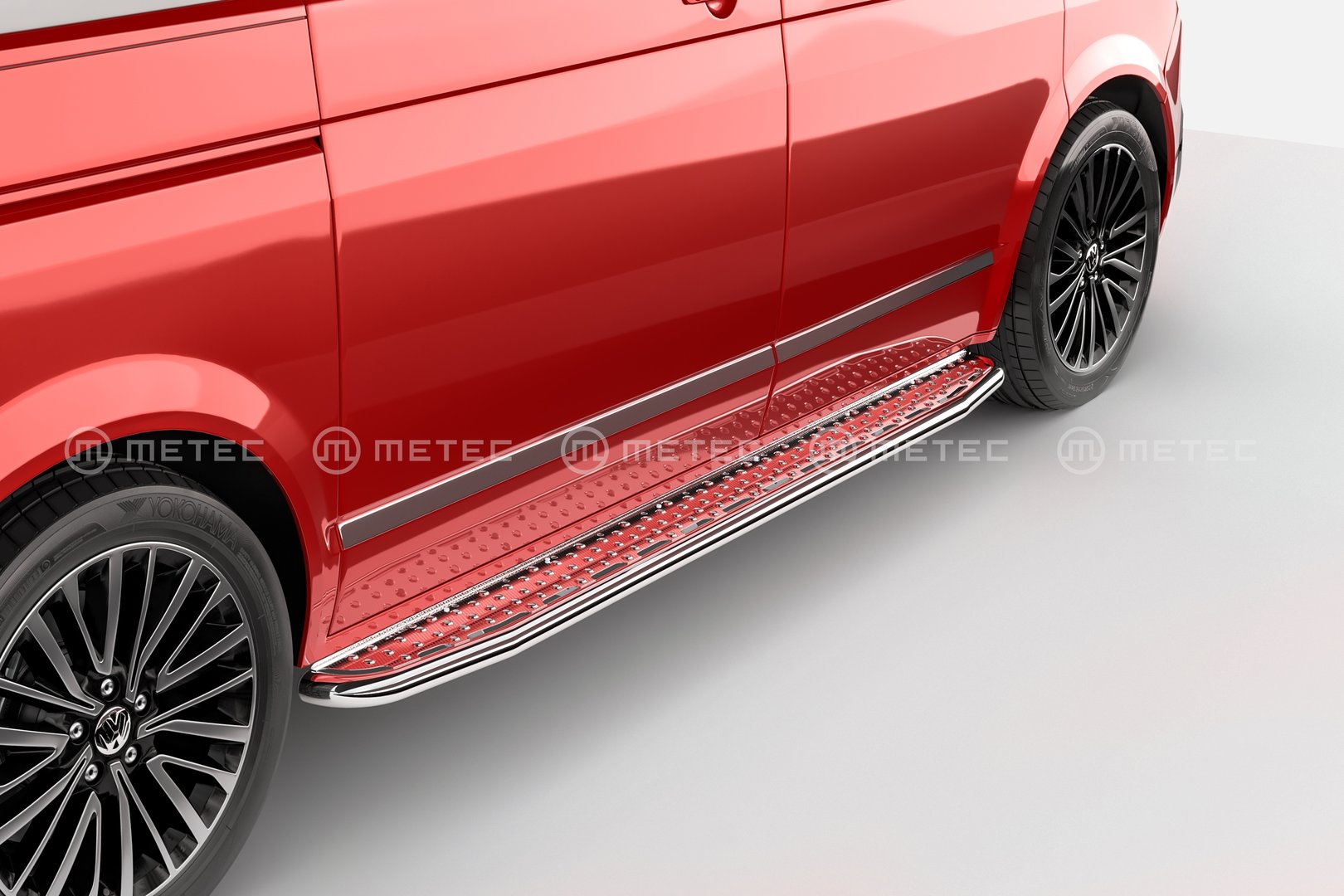 VW Transporter T6.1 Side step (Tour) - Metec sidebars VW T6.1