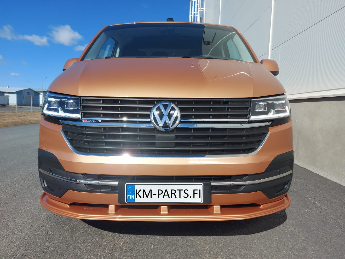 VW Transporter T6.1 Front Spoiler - Transporter T6.1 Front split