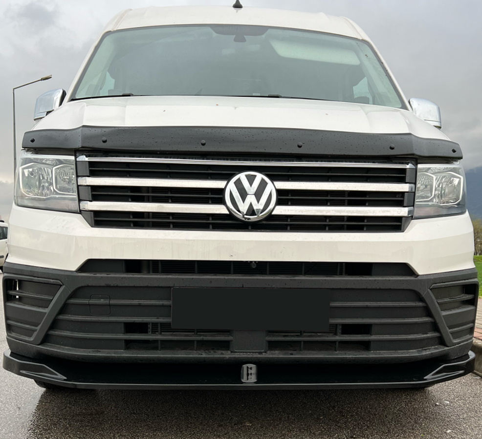 VW Crafter 2017-> Front Spoiler - VW Crafter 2017-> Front split