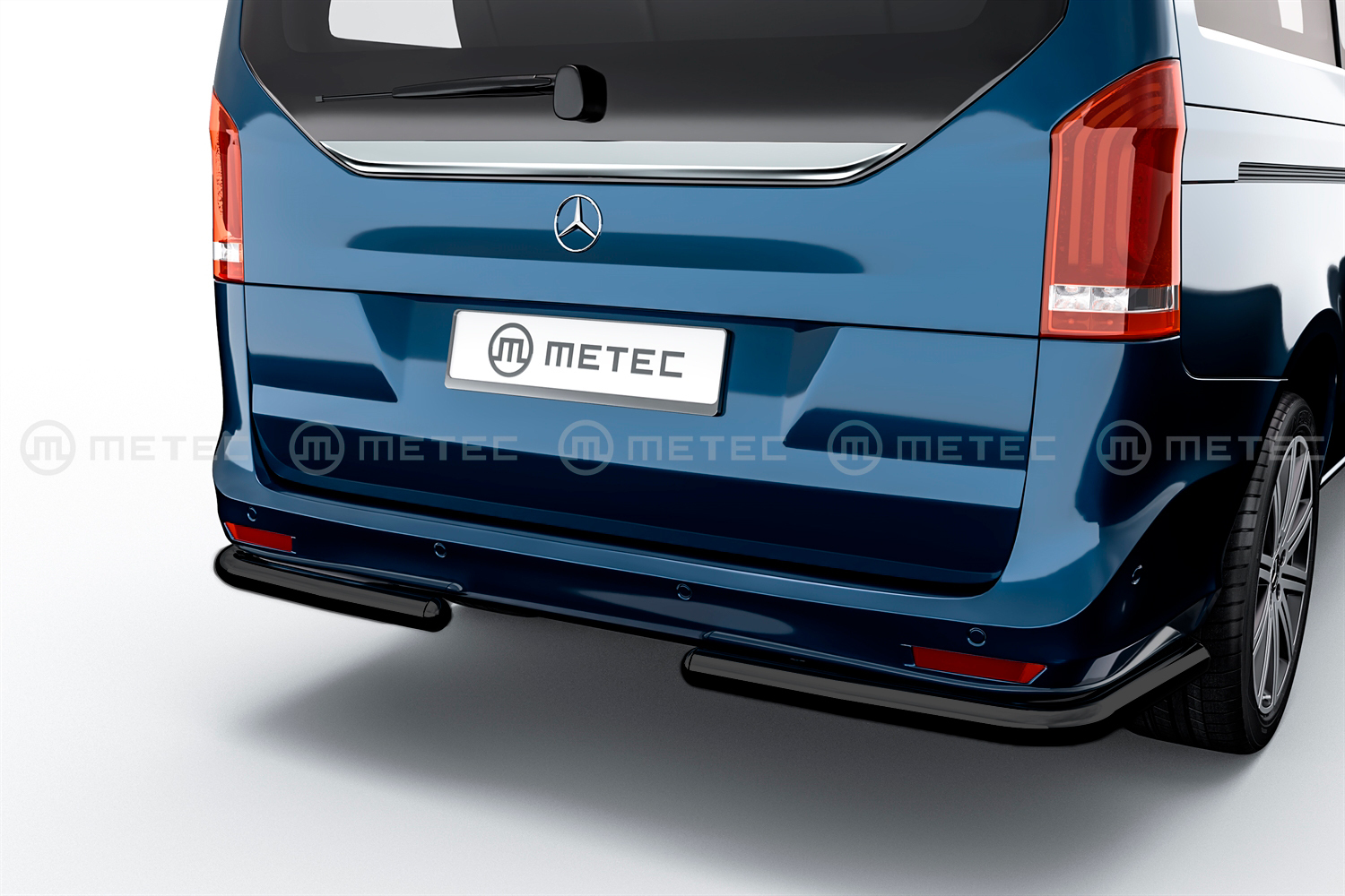 M-B Vito W447 Rear bumber protection bar (Black) - Tuningparts