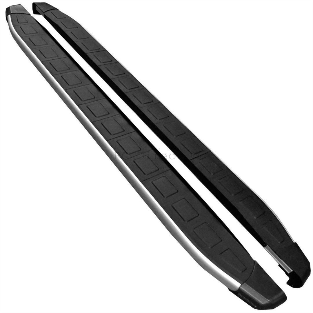 VW Transporter T6 and T6.1 Aluminium/plastic side steps KM-Parts