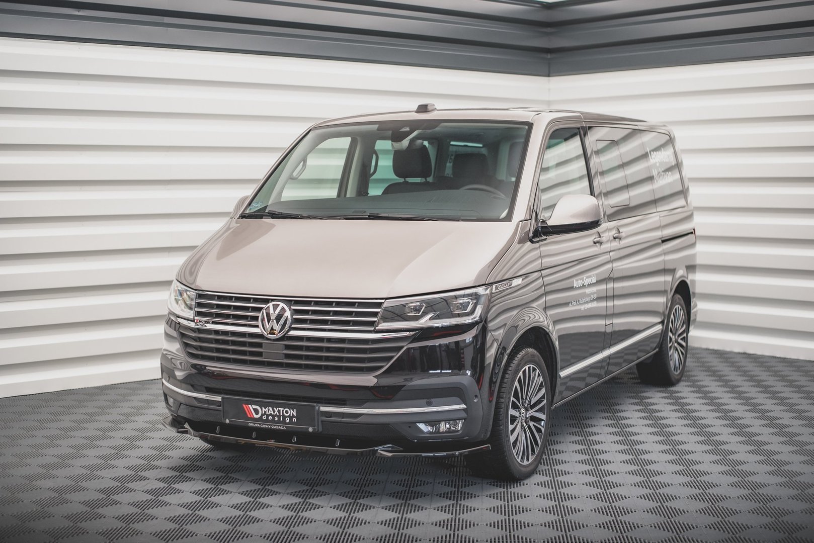 VW Transporter T6.1 Front Spoiler V2 -Transporter T6 splitter
