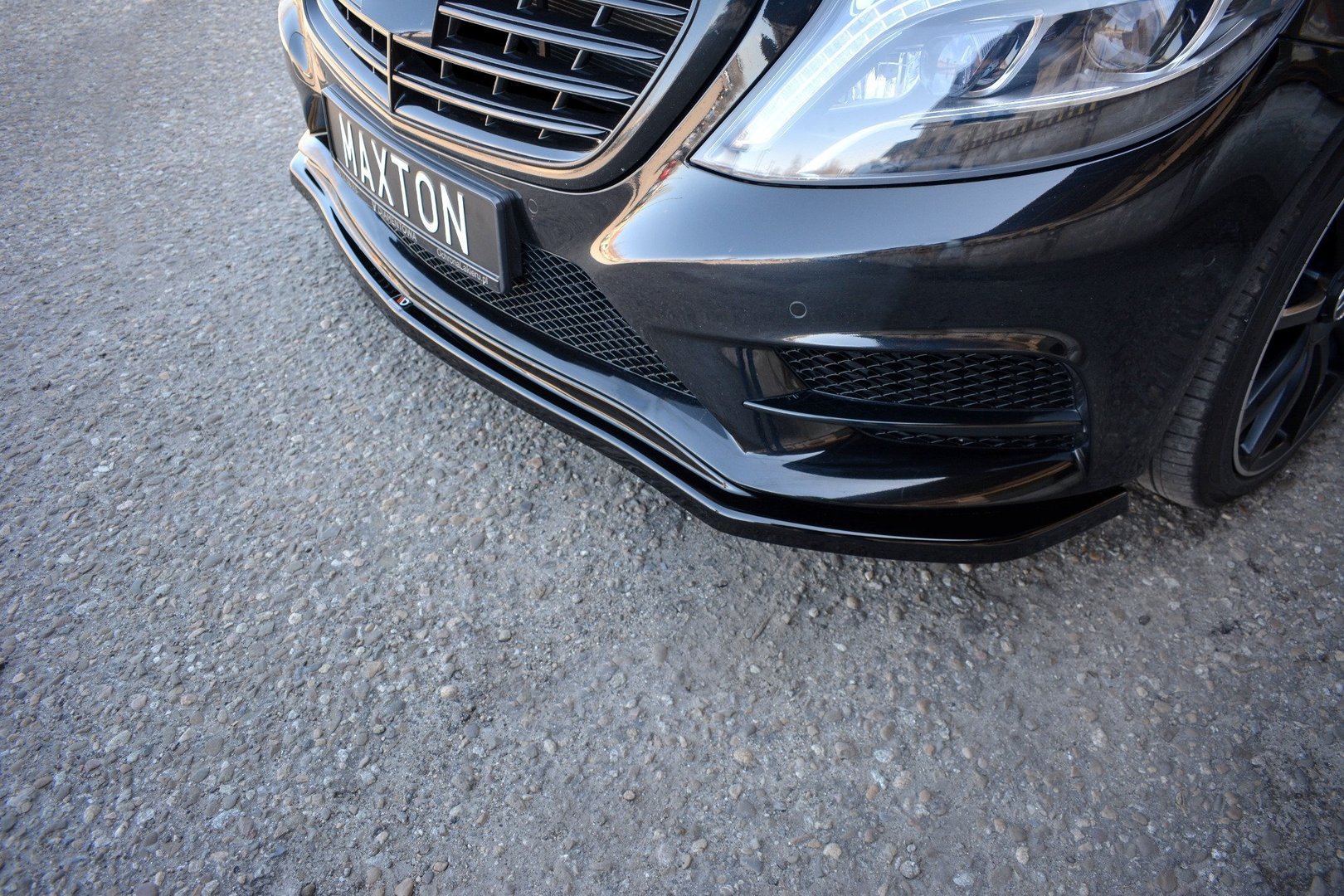M-B W222 AMG-Line Front Spoiler - Front splitter W222