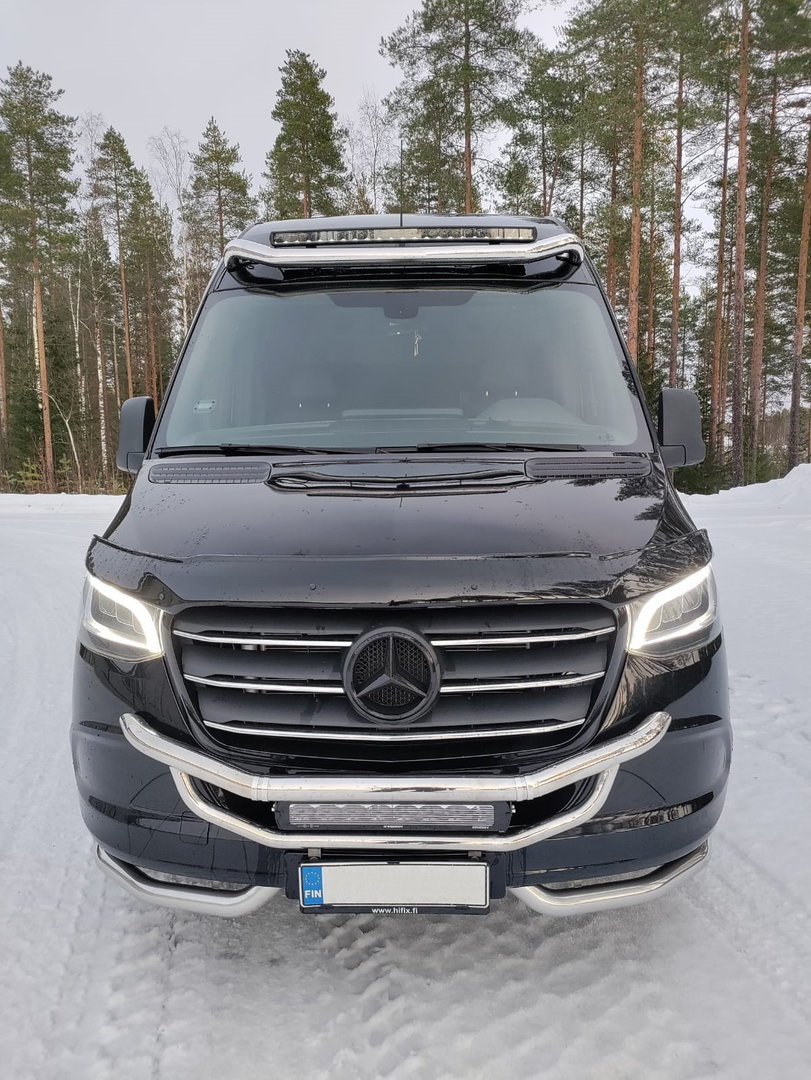 M-B Sprinter W907 Wide light rail to front roof -KM-Parts-