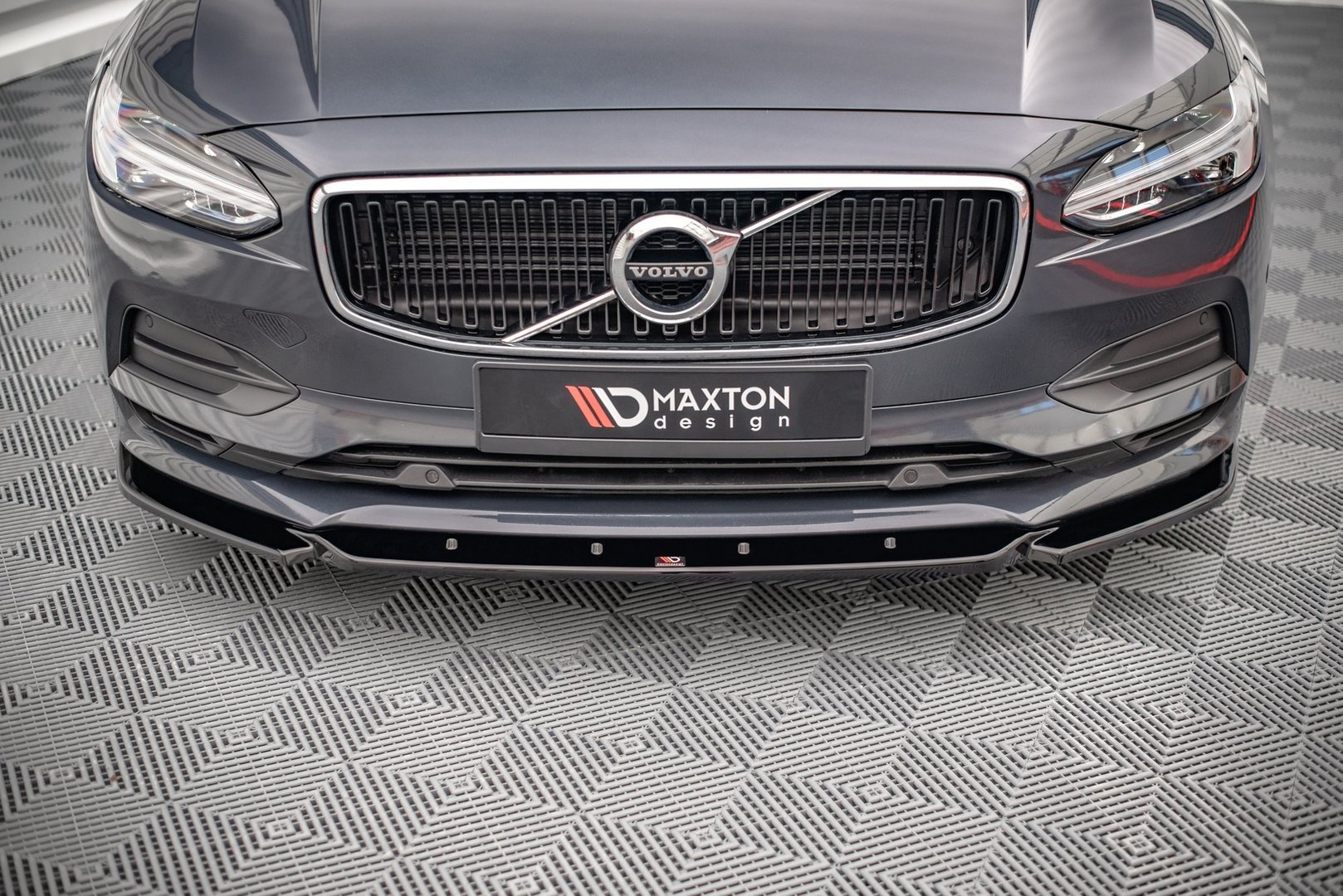 Volvo S90/V90 Front Spoiler maxton - Volvo V90 Front splitter