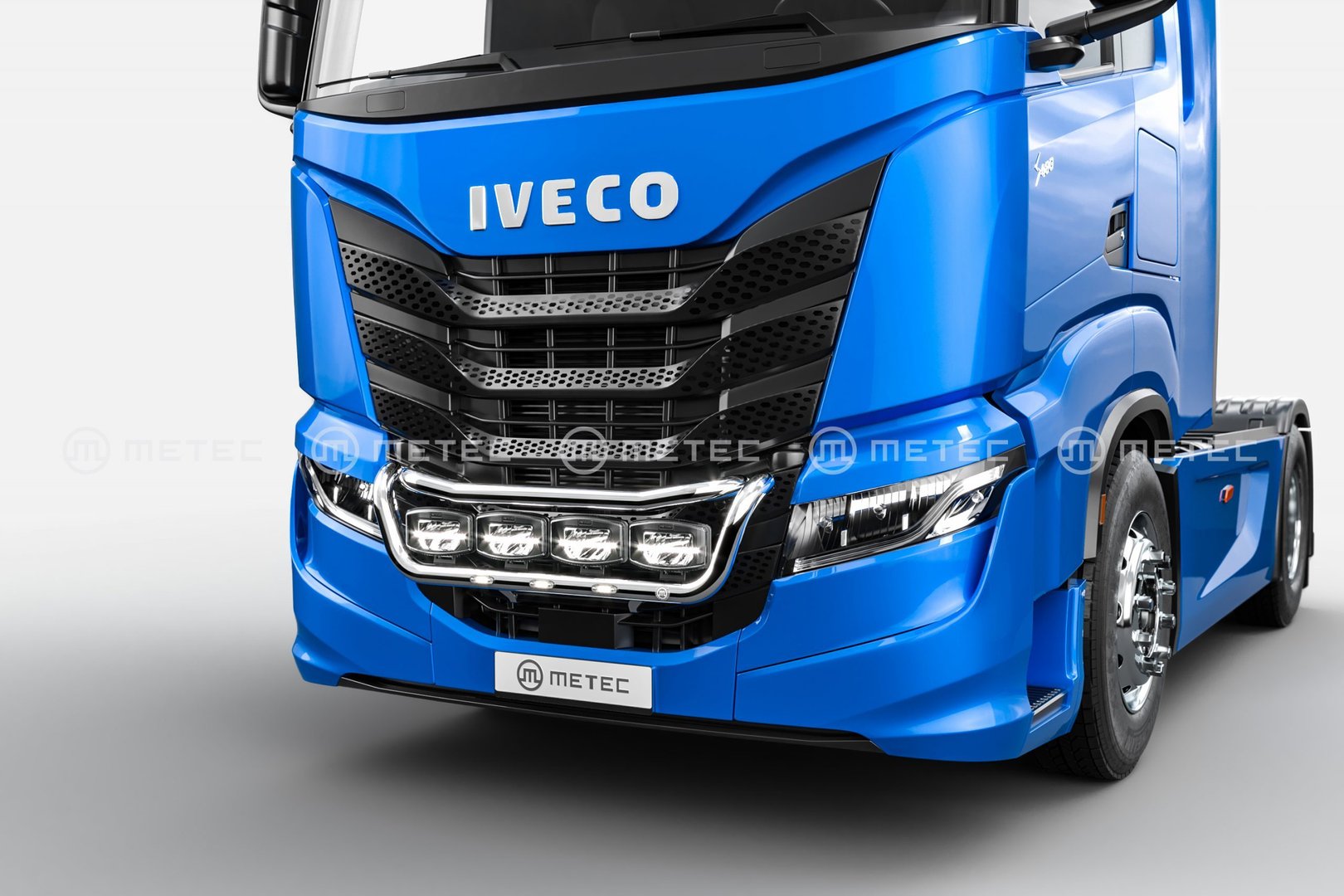 Iveco S-Way LED-Light bar - Iveco S-Way LED Light bar wit grill