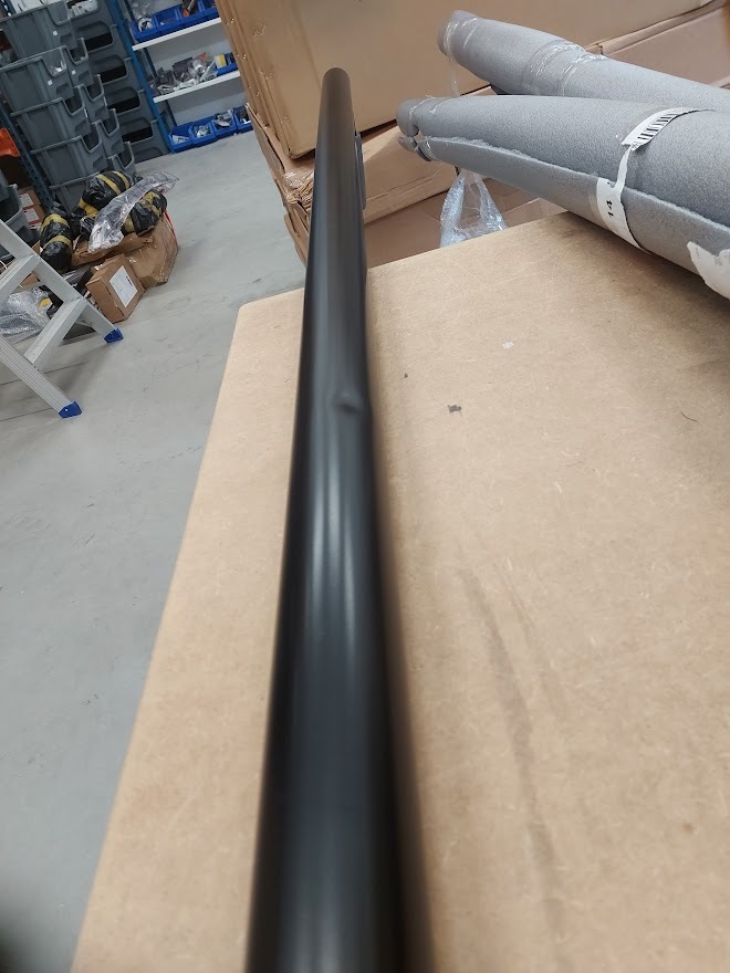 VW Transporter T6 Black side bars S-liner (Metec) -sidebars VW T6