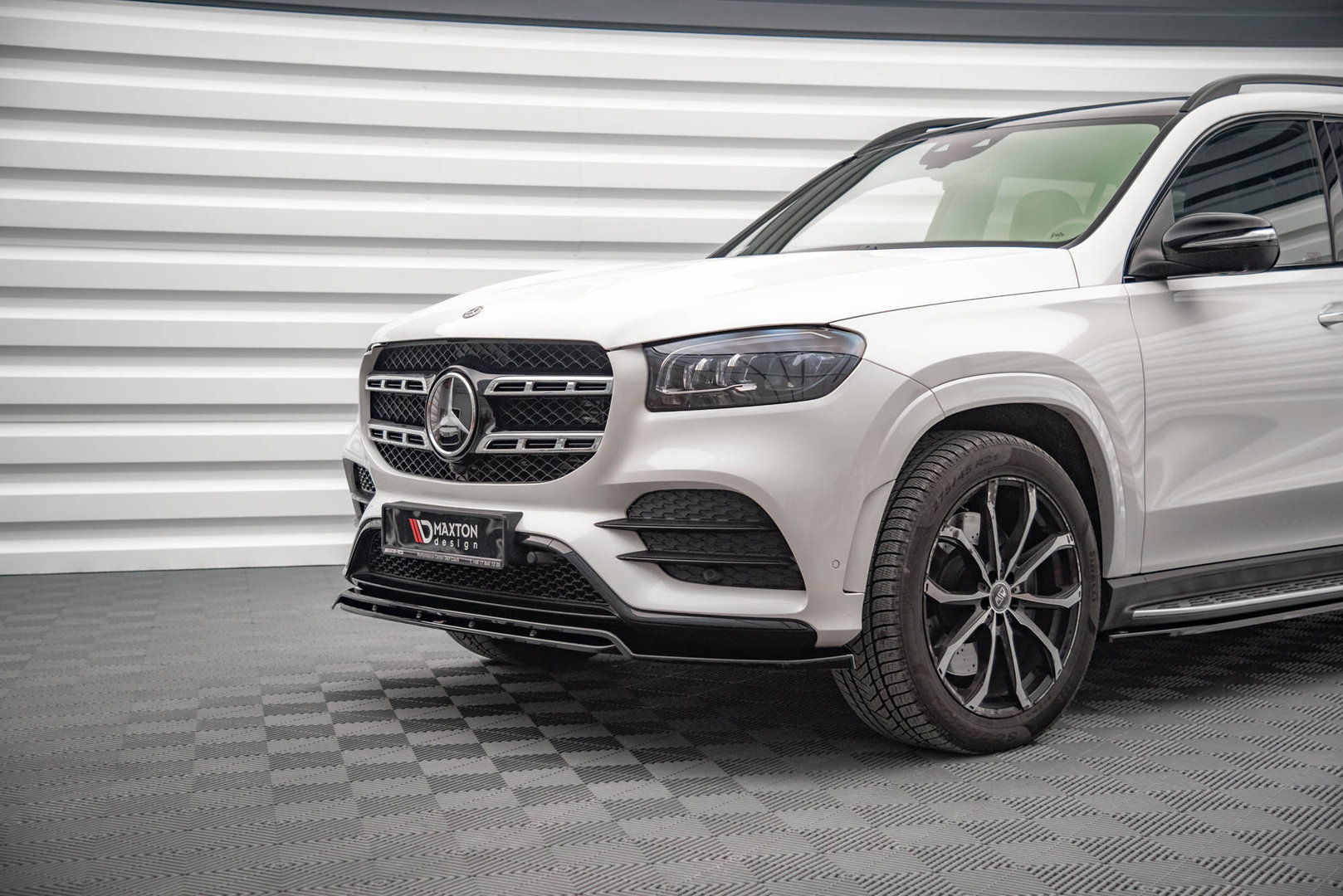 M-B GLS X167 Front Spoiler (Maxton)- GLS Front splitter