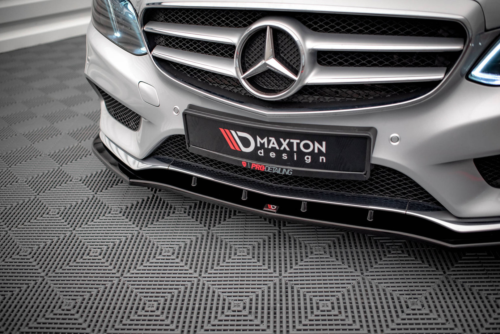 M-B W212 Maxton Front Spoiler 2013-2016 AMG-Line model - W212