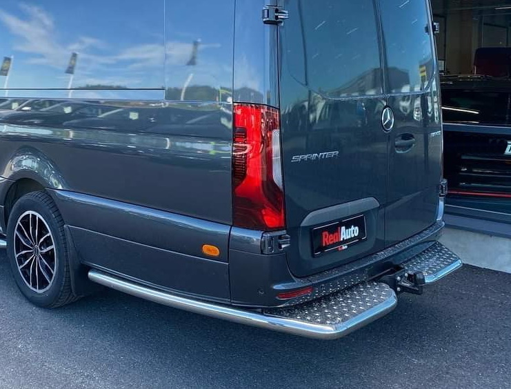 M-B Sprinter W907 Premium cityguard to back with steppad -tuning-