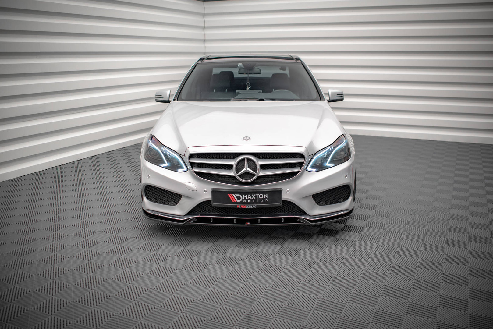 M-B W212 Maxton V.2 Front Spoiler 2013-2016 AMG-Line model - W212