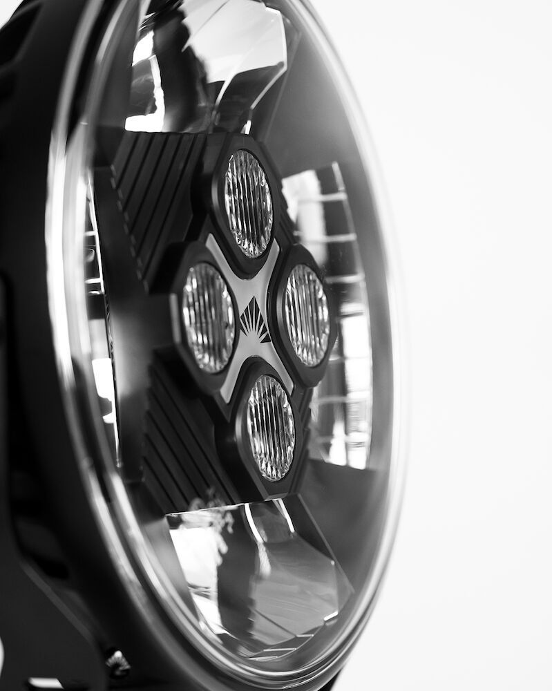 Optibeam Se7en 7" LED auxiliary light - Optibeam extra lights