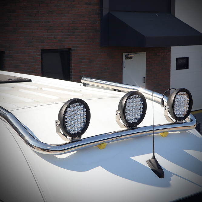 M-B Sprinter W906 Style roof light bar to front roof (Black)