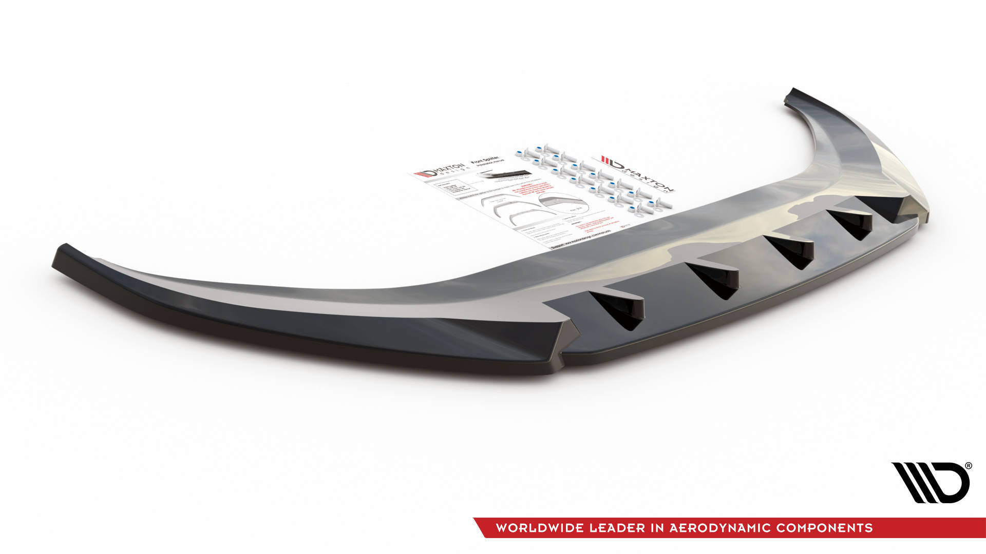 VW Caddy Front spoiler 2021-> Caddy front spoiler maxton tuning